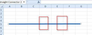 How-to Draw a Straight Line with Excel Shapes | Excel Dashboard Templates