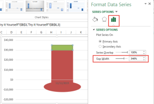 Learn How-to Make a Custom Thermometer Goal Chart in Excel