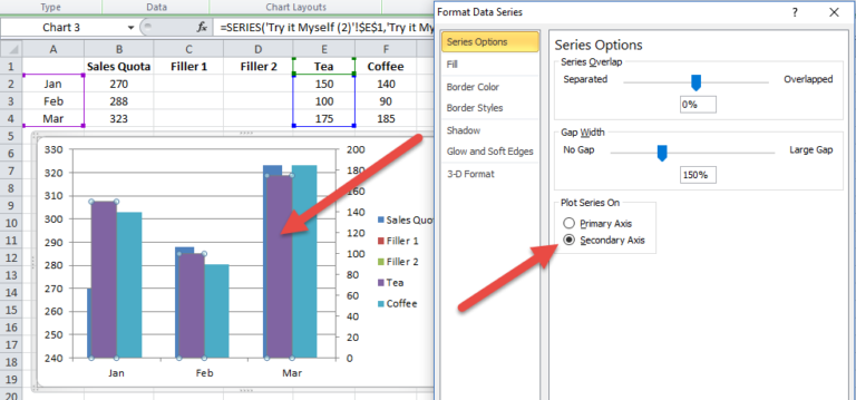 How To Create A Stacked And Unstacked Column Chart In Excel Excel Dashboard Templates
