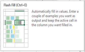 Flash Fill | Excel Dashboard Templates
