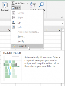 New Feature Excel Flash Fill Use it for Quick Data Retrieval and ...