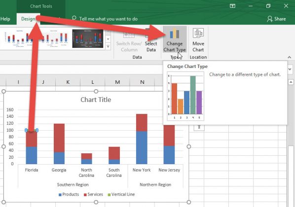 Create A Vertical Line Between Columns In Excel Using Error Bars Excel Dashboard Templates